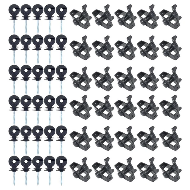 ELECTRIC FENCE CLAMP Inline Clamp Wire Clamp Electric Fence Insulator ...