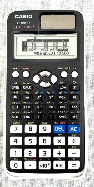 Casio Fx 991ex Classwiz Advanced Scientific Calculator 552 Functions Genuine £42 95 Picclick Uk