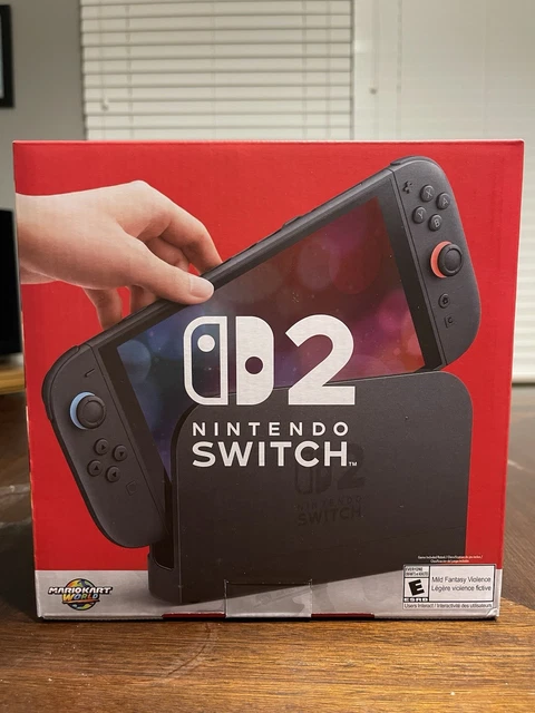 NINTENDO SWITCH 2 Console + Mario Kart World Game Bundle | Ready To ...