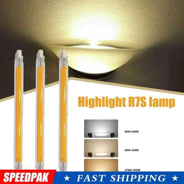 R7S COB LED Bulb 189mm Dimmable Halogen Tube Glass Replace Lamp UK 2024 ...
