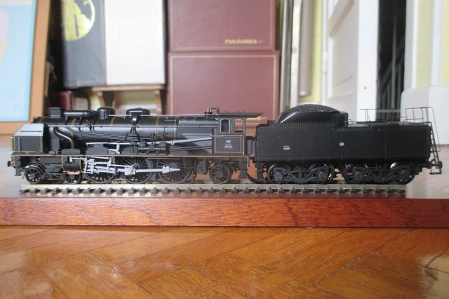 LOCOMOTIVE VAPEUR 231 E 42 noire SNCF Nord Roco HO ref 62312 DS EUR 419 ...