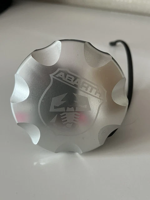 GENUINE FIAT 500 Abarth Aluminum Fuel Petrol Cap £55.00 - PicClick UK