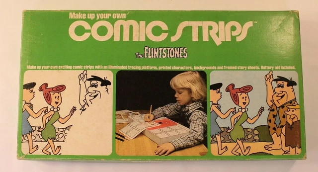 VTG URBAN SYSTEMS Hanna-Barbera The Flintstones Comic Strips Make Your Own 1973 £59.34 - PicClick UK