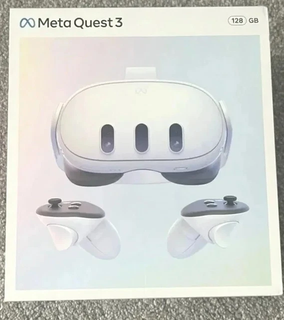 META QUEST 3- 128GB VR Headset EUR 467,73 - PicClick IT