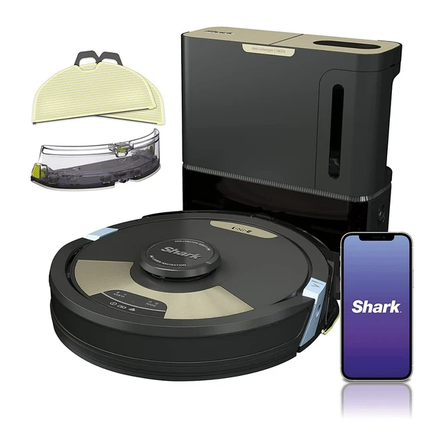 SHARK AI ULTRA 2-in-1 Robot Vacuum & Mop with Sonic Mopping, Matrix ...