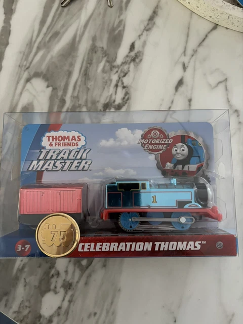 THOMAS THE TANK Engine metallic TRACKMASTER MOTORISED 75TH Celebration ...