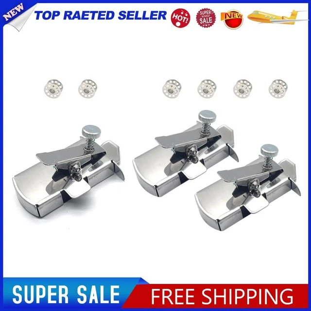 MAGNETIC SEAM GUIDE Seam Guide Ruler Adjustable with Bobbins for Sewing ...