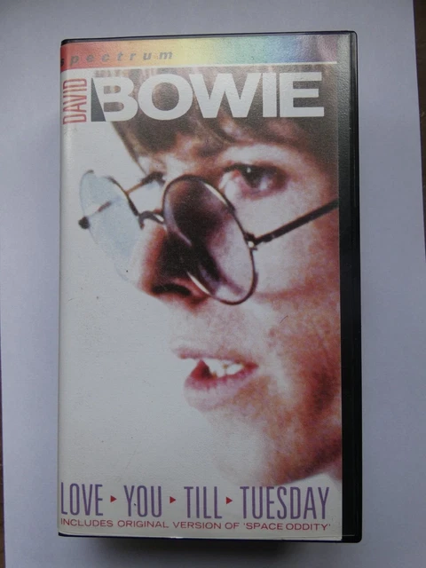 SPECTRUM VHS Music Video - David Bowie - Love You Till Tuesday - 9 ...
