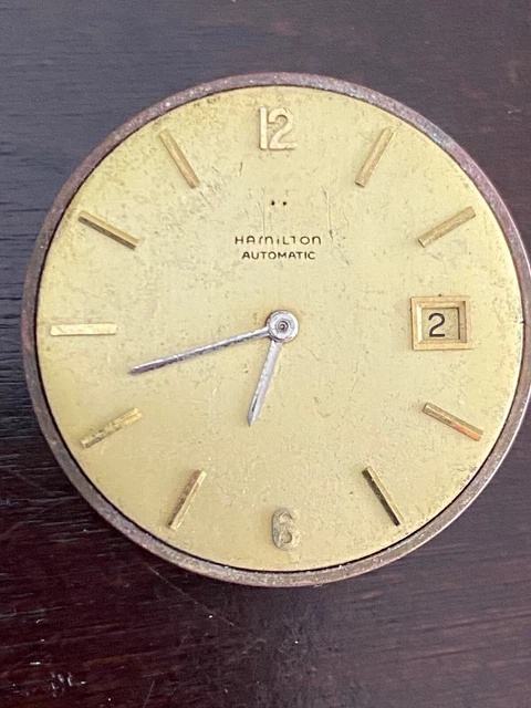 VINTAGE MEN'S HAMILTON Wrist Watch Movement, Cal. 64A, Automatic, Not ...