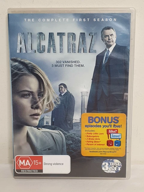 ALCATRAZ : COMPLETE First Season (DVD, 2012, 3-Disc Set) $14.50 ...