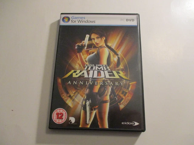 LARA CROFT TOMB Raider Anniversary DVD (PC Game, 1997-2007) Very Good ...