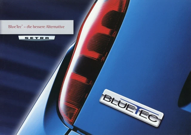 SETRA BLUETEC PROSPEKT 2007 7/07 D Busprospekt bus S419UL S417 GT-HD ...