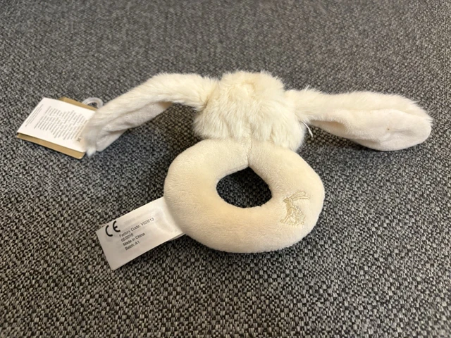BNWT** JOULES CREAM Baby Bunny Rattle Please Read £12.99 - PicClick UK
