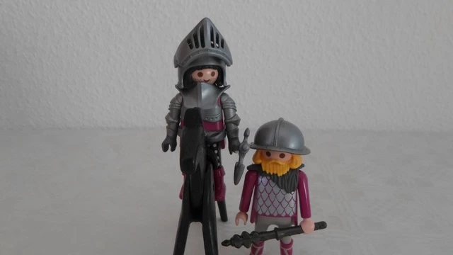 PLAYMOBIL RITTER MIT Pferd und Knappe EUR 3,00 - PicClick DE