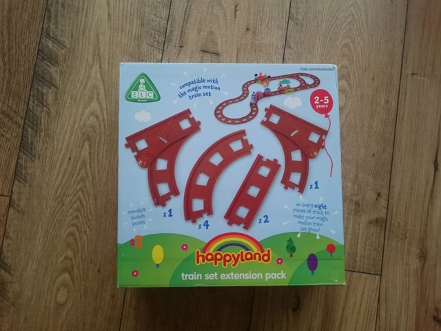 ELC HAPPYLAND TRAIN Set Extension Pack - 2 Points, 4 Curves, 2 ...