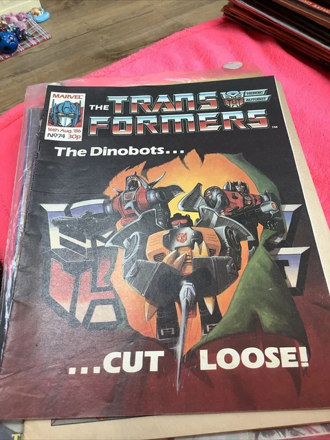 EXTREMELY RARE THE Transformers Comic No 74 EUR 18,72 - PicClick IT