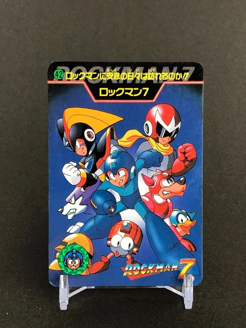 ROCKMAN ROCKMAN 7 TCG n°42 BANDAI CAPCOM japonais 1995 du Japon EUR 18 ...
