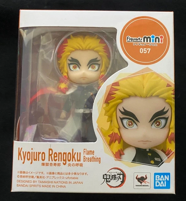 BANDAI FIGUARTS MINI #057 Demon Slayer Kyojuro Rengoku Figure Official ...