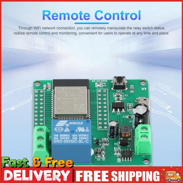 ESP32 POWER SUPPLY Module 1/2/8 Channel Secondary Development Board Convenient £9.23 - PicClick UK