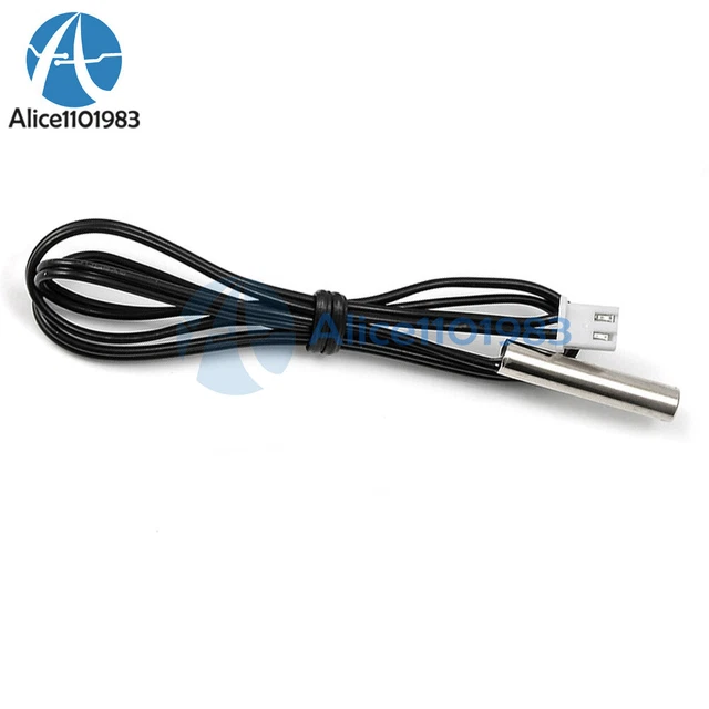 2.5M NTC THERMISTOR Accuracy Temperature Sensor 10K 1% 3435 Waterproof ...