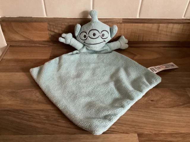 GEORGE ASDA DISNEY Toy Story Alien Turquoise Comforter Blankie Baby ...