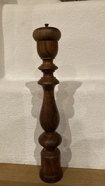 SCHÖNE GROSSE GEWÜRZMÜHLE * Pfeffermühle * XXL * 46 cm * Holz EUR 6,50 - PicClick DE