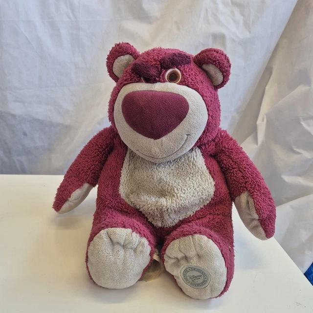 DISNEY STORE TOY Story Lotso Huggin' Teddy Bear Plush Soft Toy Stuffed ...