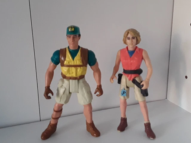 JURASSIC PARK THE Lost World Figures - Ellie Sattler & Nick Van Owen ...