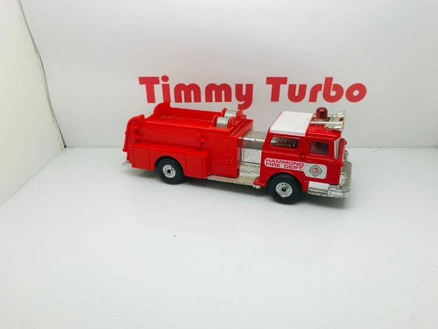 CORGI MACK C.F. Feuerpumpe Feuerwehrmotor Hammond Fire Dept 145 Mm Lang ...
