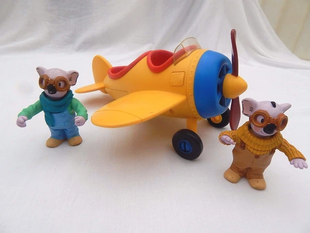 BUSTER AND FRANK The Koala Brother Figures Plus Plane With Rotating ...