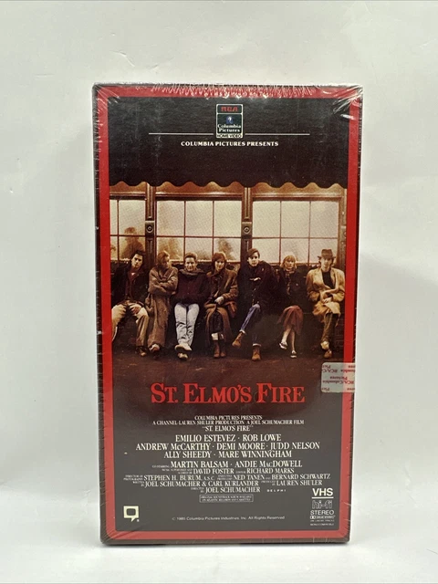 ST ELMOS FIRE VHS 1985 RELEASE with Watermarks RARE Great Condition £ ...