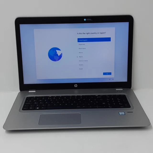 HP PROBOOK 470 G4 Windows 11 Silver 17" Laptop i5 8GB 275GB SSD GeForce ...