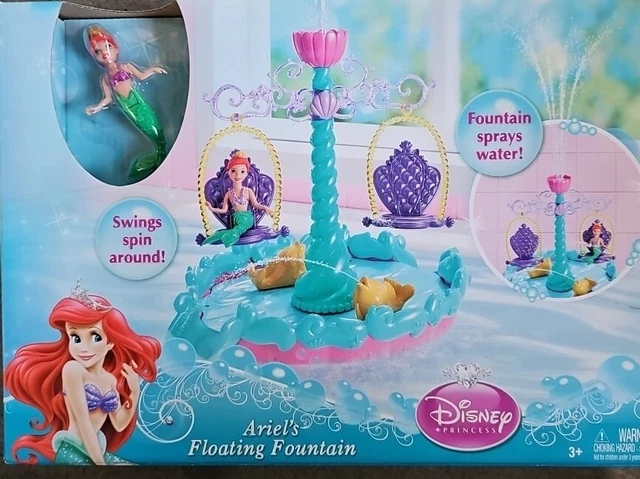 DISNEY PRINCESS ARIEL'S Floating Fountain Playset 2012 Mattel The ...