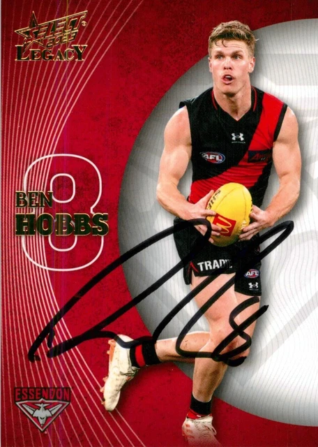 CARTE SIGNÉE 2023 Essendon Bombers AFL Select Legacy - Ben Hobbs EUR 8 ...