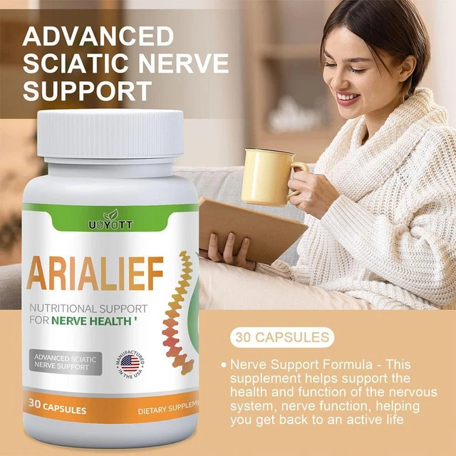 ARIALIEF DIETARY SUPPLEMENT, Arialief Sciatica- Pain Relief Capsules ...