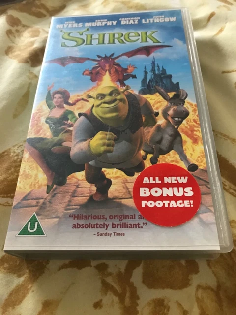 SHREK (VHS, 2001) £4.61 - PicClick UK