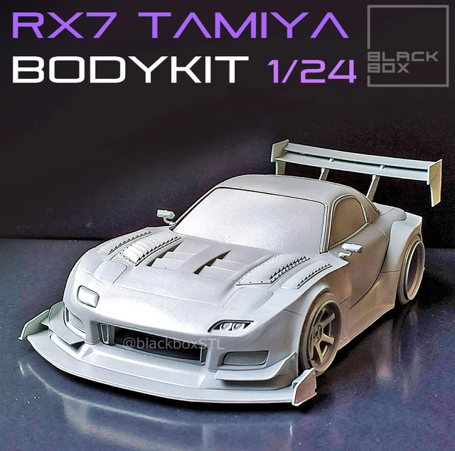 BODY KIT FÜR Tamiya Mazda RX-7 Time Attack 1:24 EUR 36,00 - PicClick DE