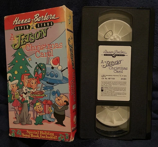 A JETSON CHRISTMAS CAROL VHS 1985 Animated Hanna-Barbera Super Stars ...