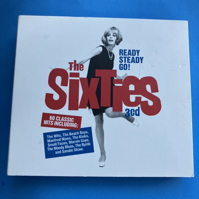 READY STEADY GO! The 60s Sixties 60 Tracks Beach Boys Kinks 3 CD Set UK ...