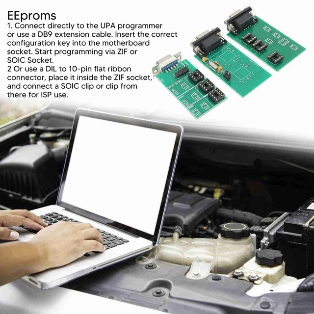UPA USB V1.3 ECU Programmer Main Board ECU Chip Tunning Tool With Full ...