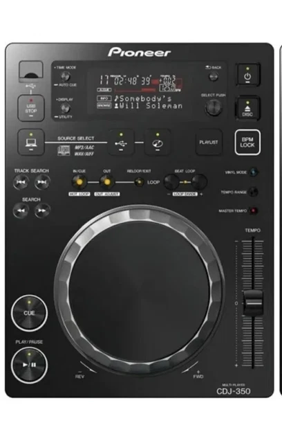 1X PIONEER CDJ-350 Multiplayer, Cd Mp3 PC Controller USB DJ (NUOVO DI ...