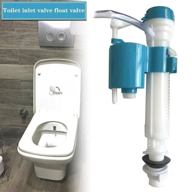 TOILET CISTERN BOTTOM Entry Inlet-Flush Valve Bottom-Siphon Fill Float ...