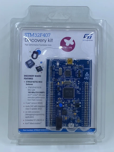 STMICROELECTRONICS STM32F4 DISCOVERY Kit for STM32F407 $45.00 - PicClick