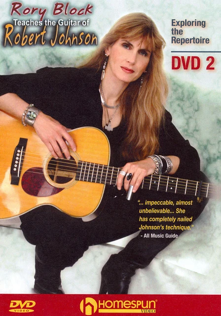 RORY BLOCK TEACHES The Guitar Of Robert Johnson - Dvd 2 [NTSC], New DVD ...