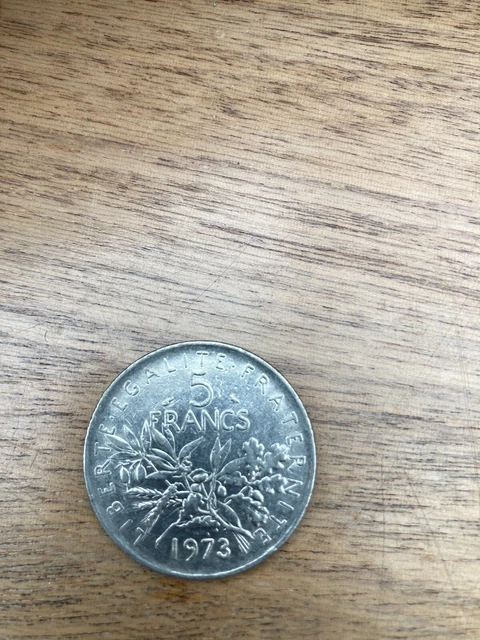 FRANCE 5 FRANC silver coin The Sower (La Semeuse) 1973 £2.00 - PicClick UK