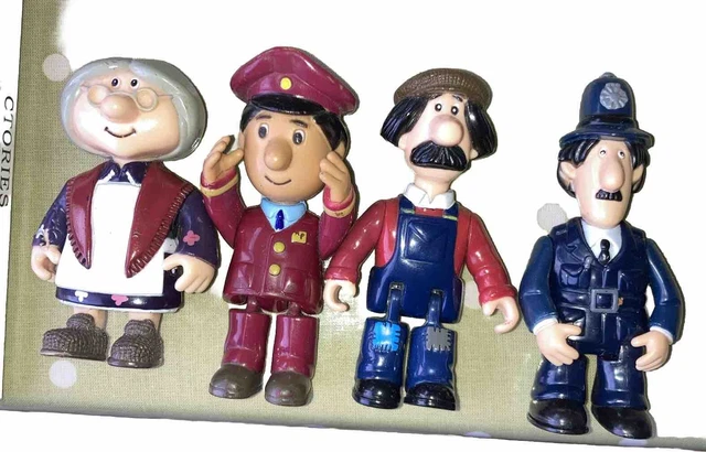 POSTMAN PAT FIGURES Ted Glen Ajay Mrs Goggins PC Selby £10.00 - PicClick UK