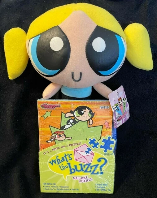 CARTOON NETWORK EXCLUSIVE PowerPuff Girls 9” BUBBLES Plush + PPG FUN ...