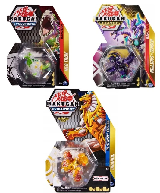 LOT RARE BAKUGAN, Elemental Nillious X Eenoch, Neo Pharol, Diamond Neo ...