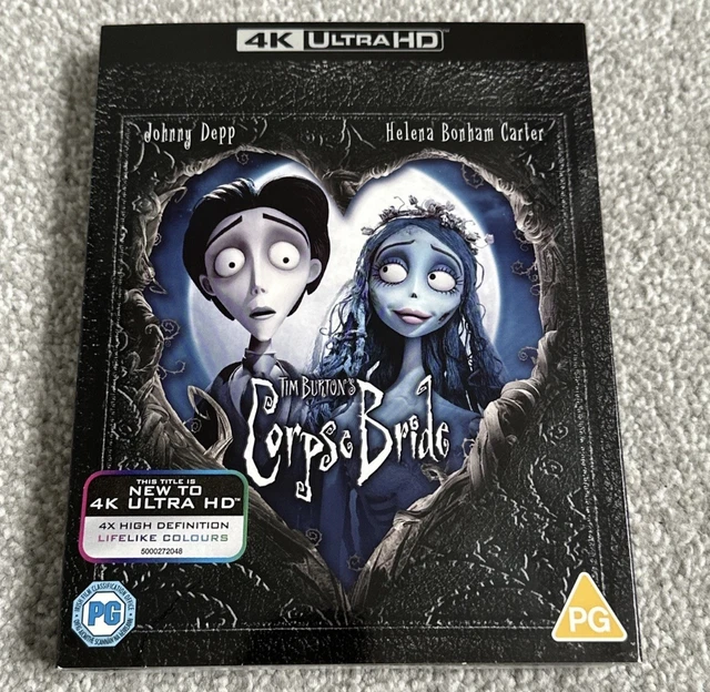 4K UHD BLU-RAY Corpse Bride Tim Burton Brand New Sealed Uk Stock £15.18 ...