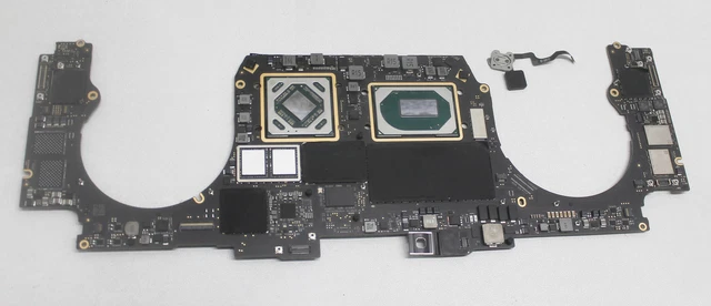 &APPLE MOTHERBOARD I9-9980HK 2.3Ghz 16Gb 1Tb 5500M 4Gb Macbook A2141 ...